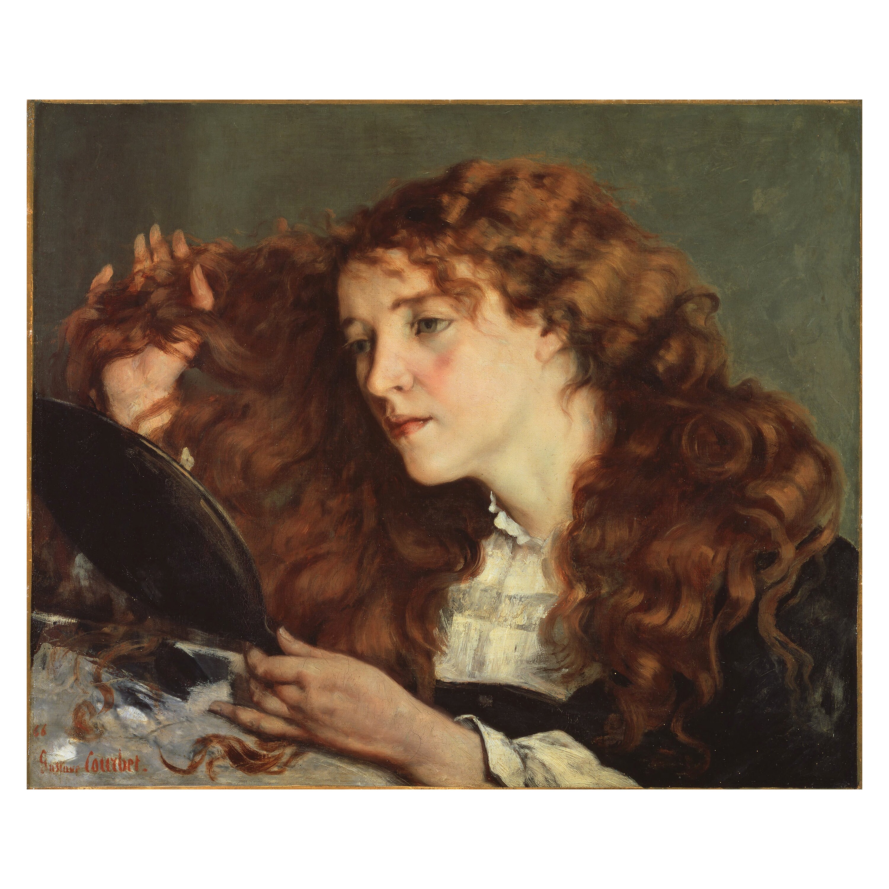 Gustave Courbet Jo the Beautiful Irish Girl 1866 Wall Décor - Etsy