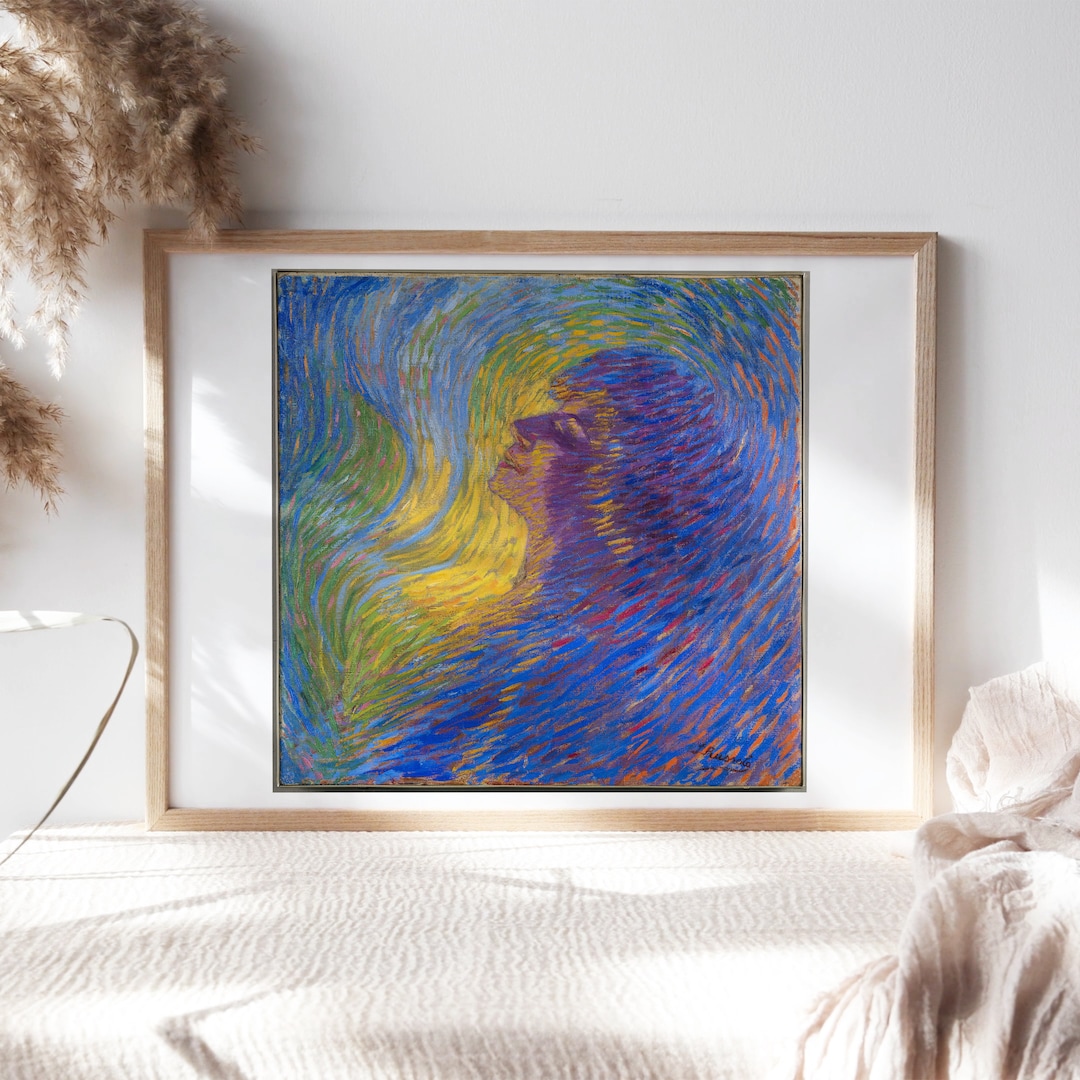 Luigi Russolo, Perfume 1910 Fine Art Poster Moody Wall Décor, Famous ...