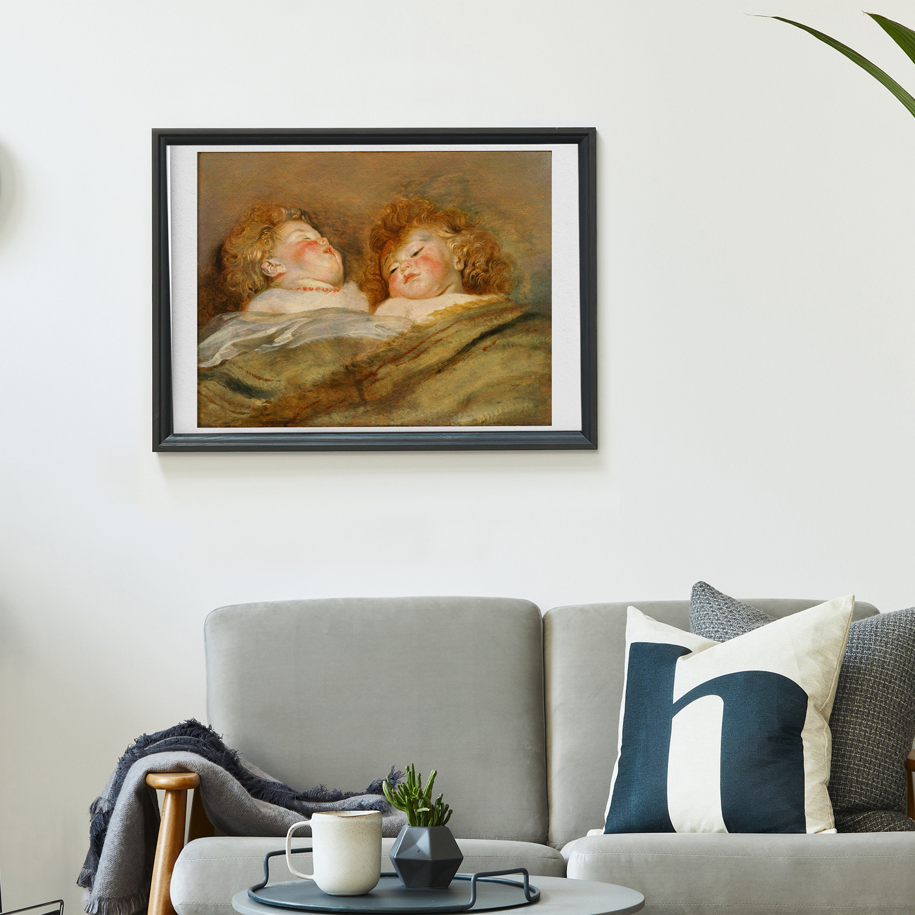 Peter Paul Rubens, Zwei Schlafende Kinder, Wohnzimmer Wanddeko, Büro ...