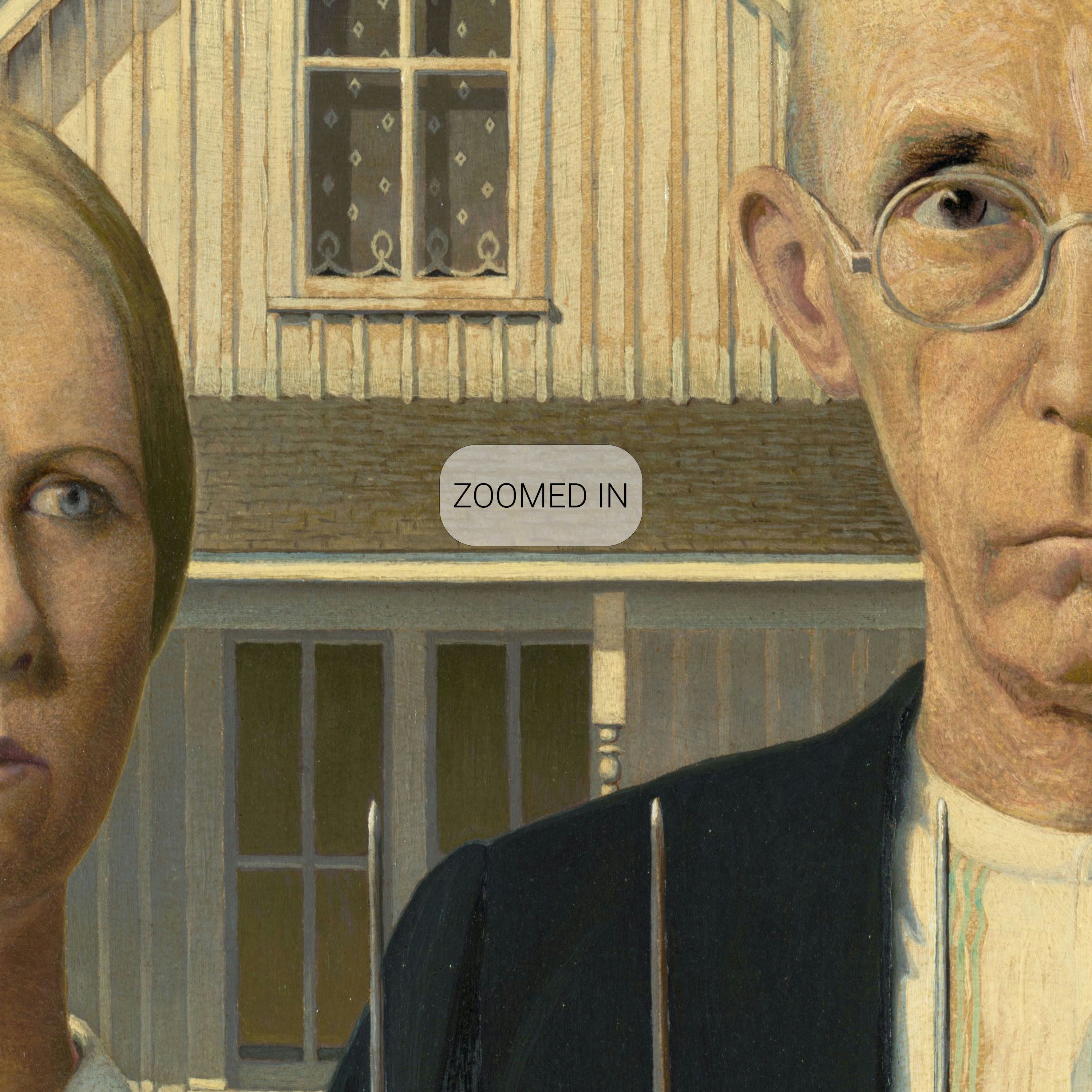 Grant Wood, American Gothic, 1930, Canvas Wall Art, Fine Art Prints ...