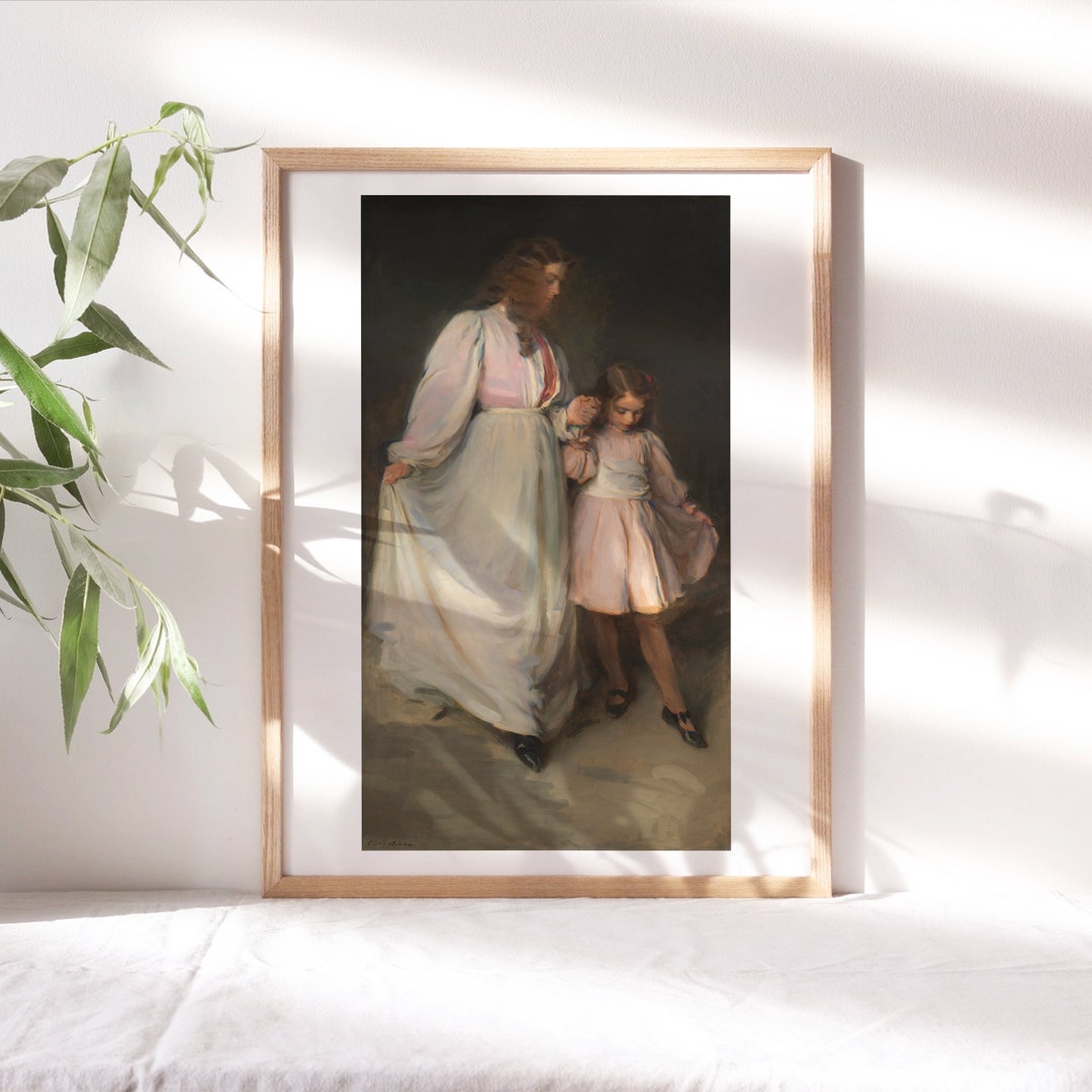 Cecilia Beaux, Dorothea and Francesca, 1898 Artist Nursery Art Premium ...