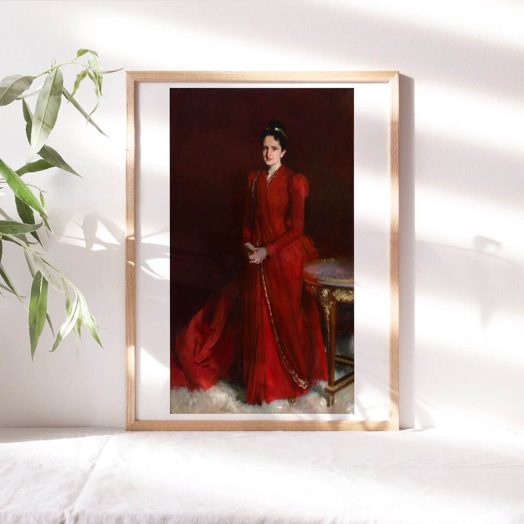 John S Sargent, Margaret Louisa Vanderbilt, 1888, Fine Art Poster ...
