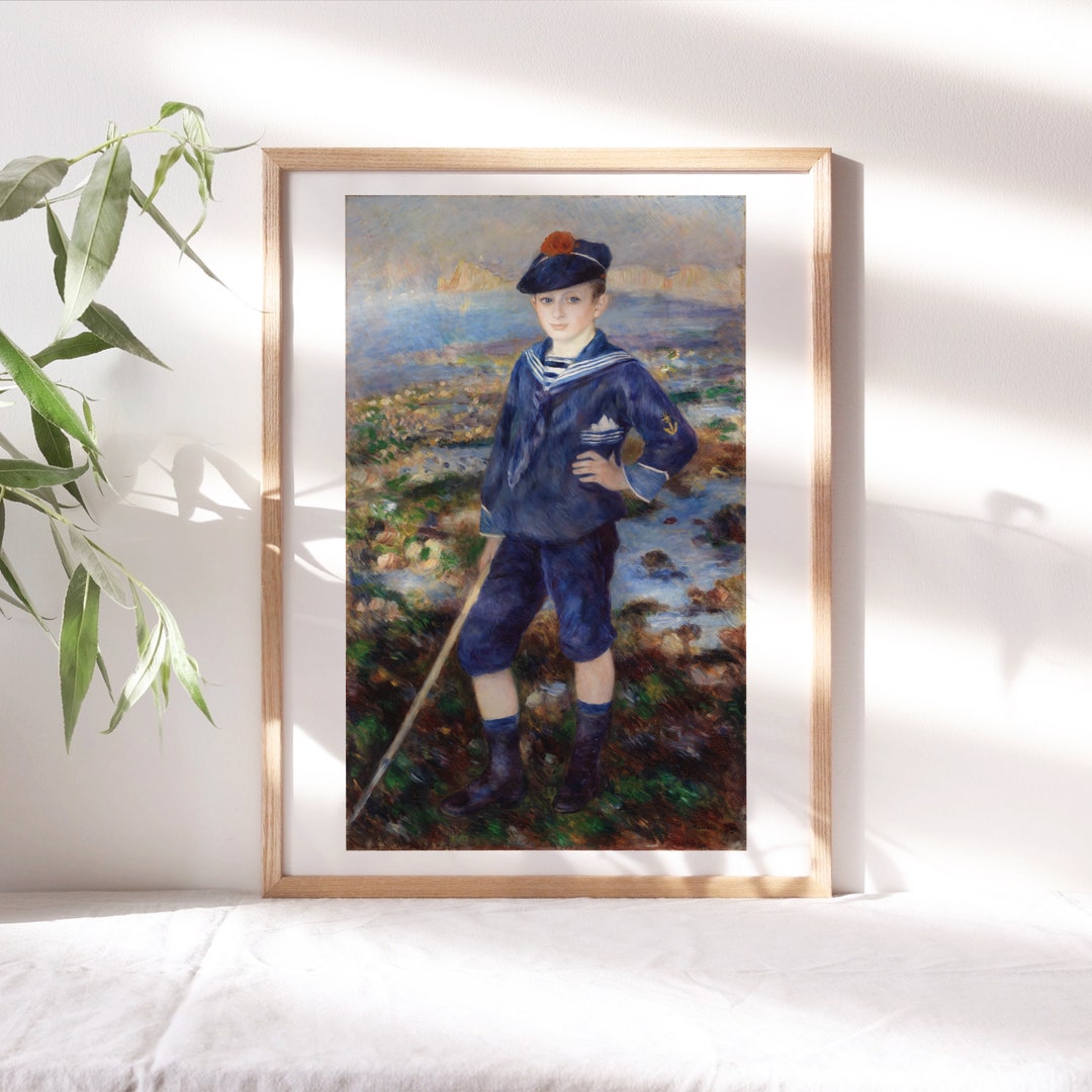 Pierre-auguste Renoir, Sailor Boy, 1883 Nursery Décor, Premium Canvas ...