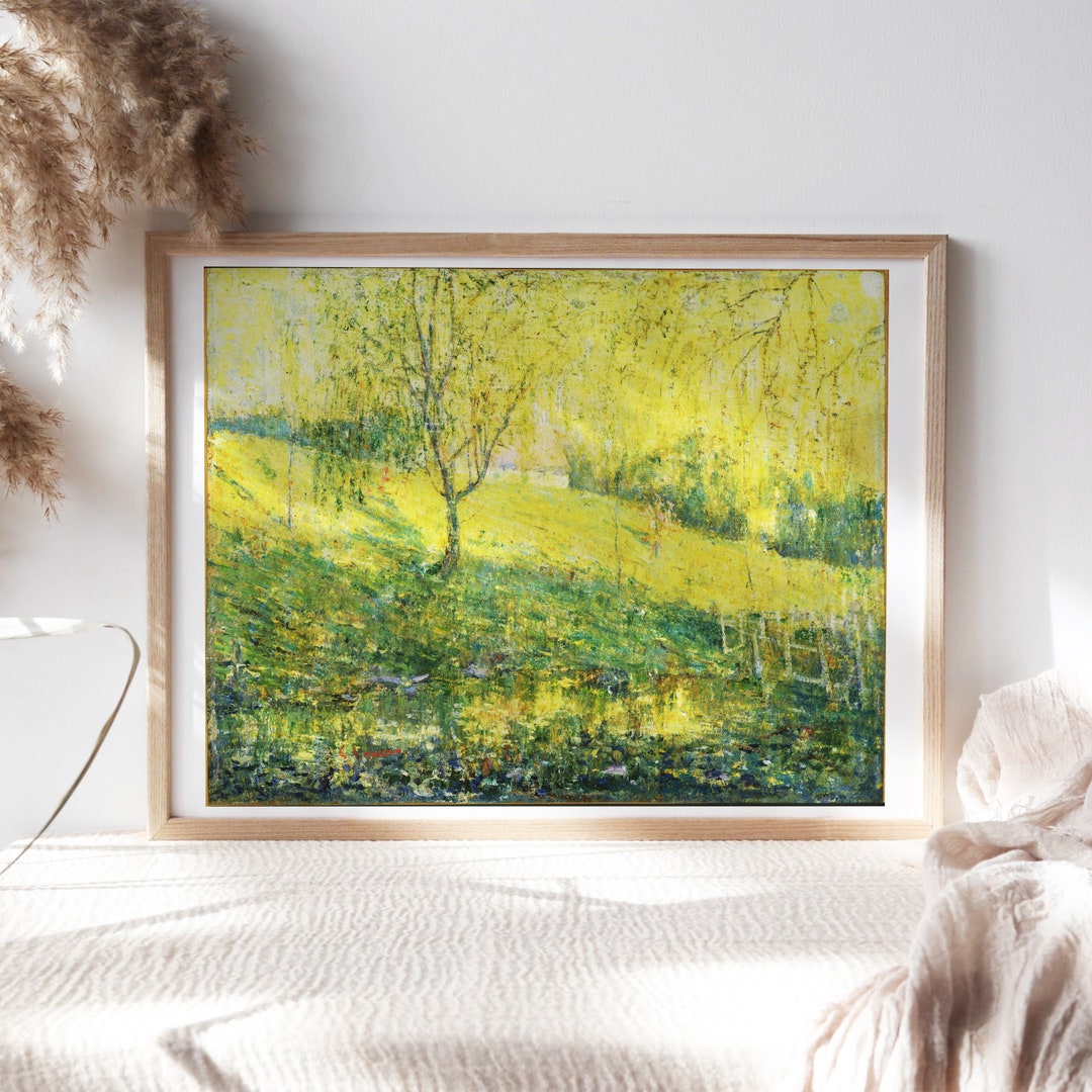 Ernest Lawson, Spring, 1913,fine Art Poster, Moody Wall Décor, Famous ...