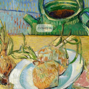 Vincent Van Gogh, Still Life With a Plate of Onions 1889 Fine Art ...