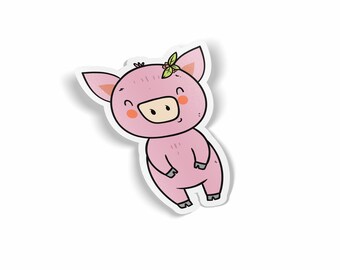 Blue Police Pig Sticker - Etsy