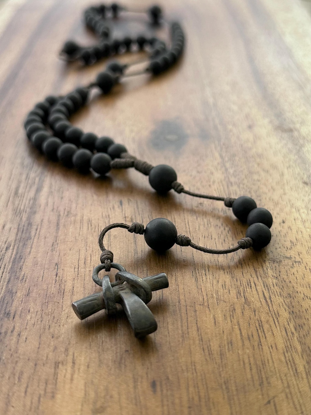 Wearable Rustic Tau Rosary, Medium - Etsy
