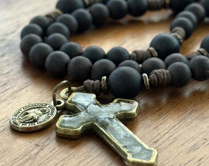 Holy Sepulcher Rosary, Treasure Rosary SMALL, Holy Face of Jesus Rosary ...