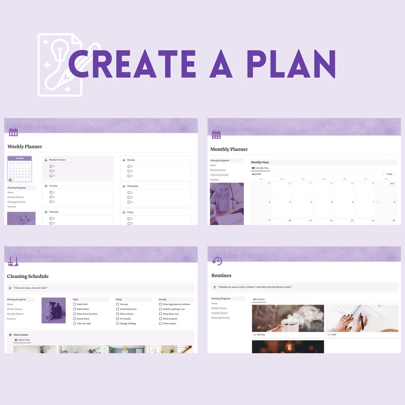 Notion Template Life Planner, All-in-one Ultimate Notion Planner ...