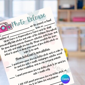 Daycare Forms Bundle | Editable Childcare Templates (canva) Easy to ...