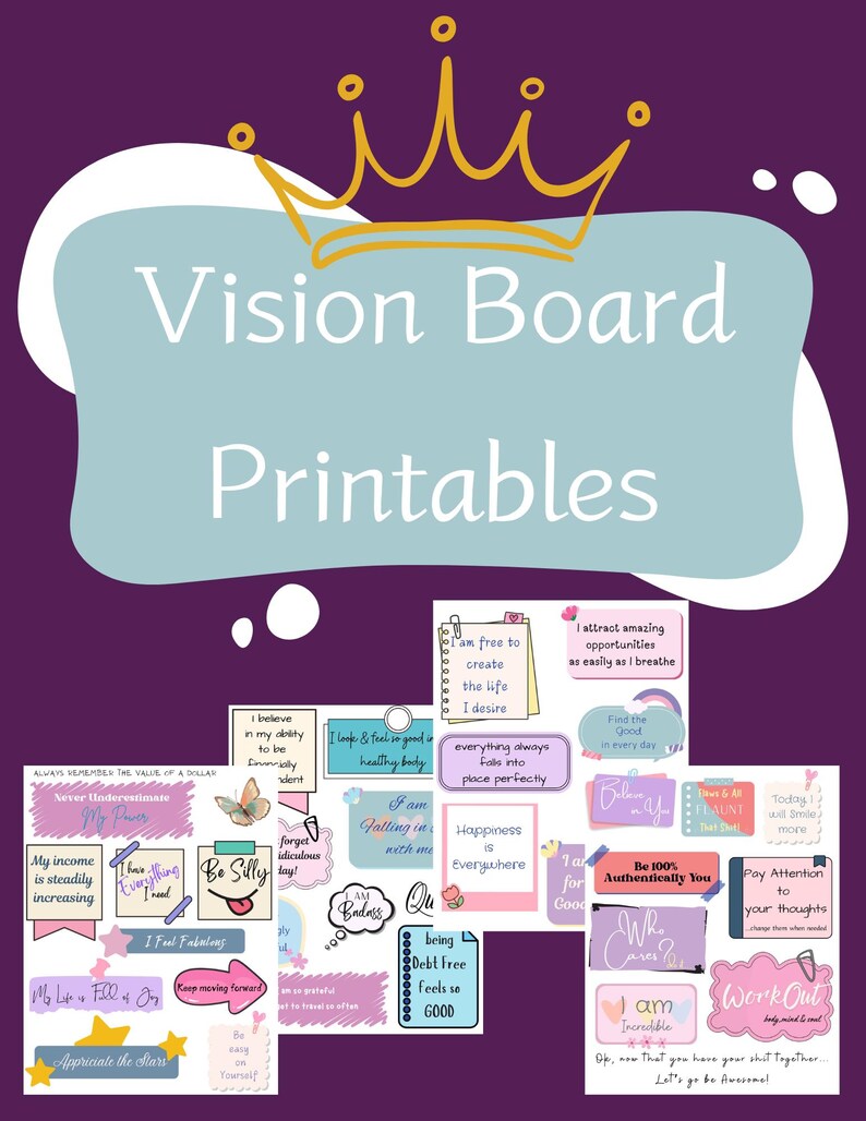 Vision Board - Etsy