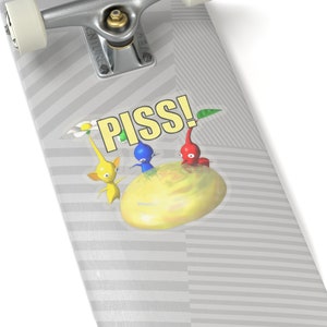 Pikmin PISS Sticker - Etsy