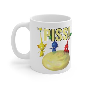 Pikmin PISS Mug - Etsy