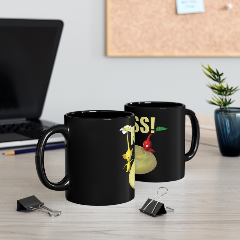 Black Pikmin Piss Mug - Etsy