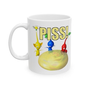 Pikmin PISS Mug - Etsy