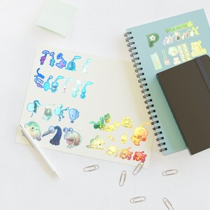 Pikmin 4 Sticker Sheet - Etsy