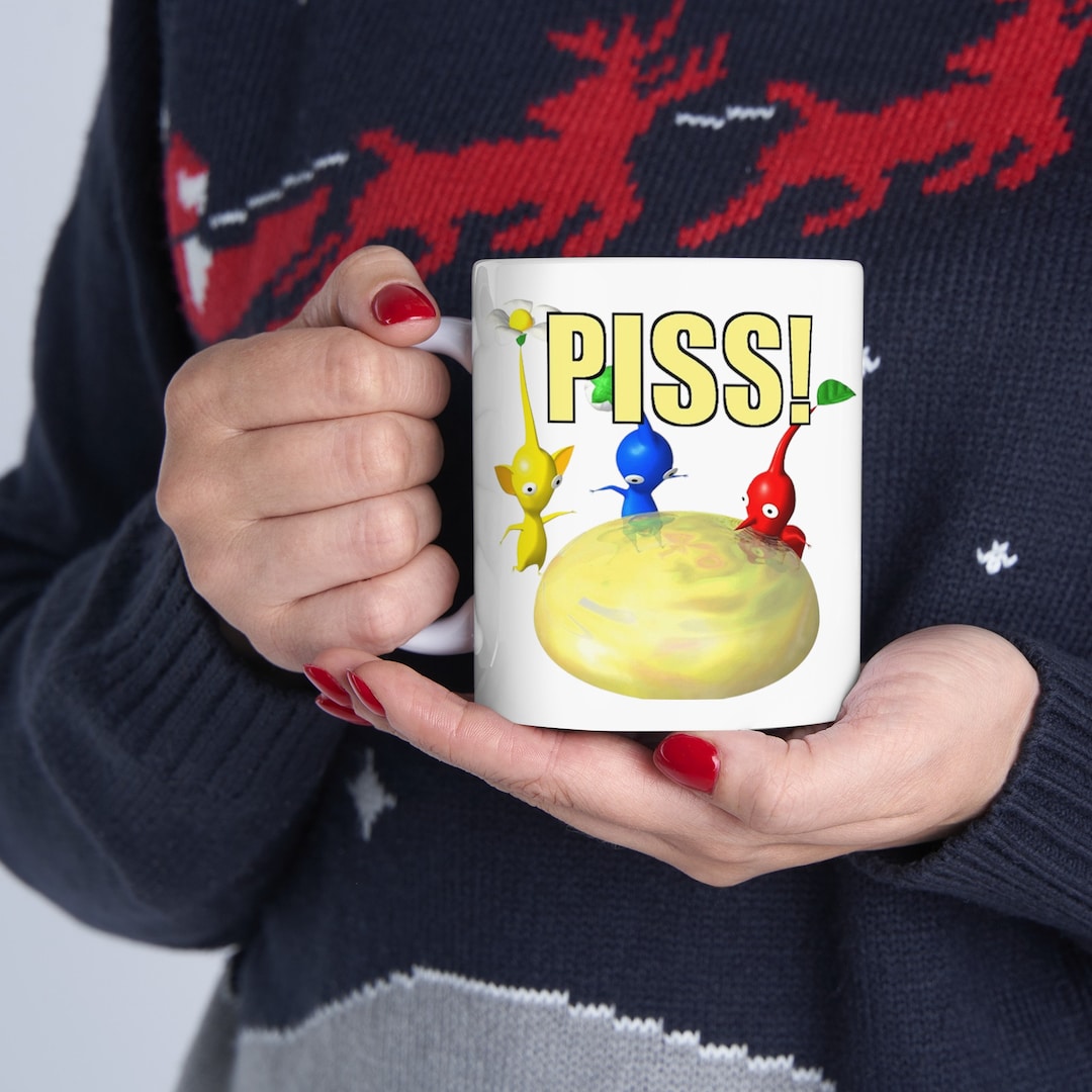 Pikmin PISS Mug - Etsy