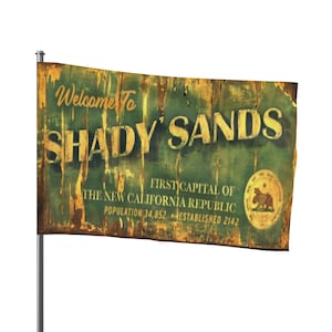 Fallout Shady Sands Flag - Etsy