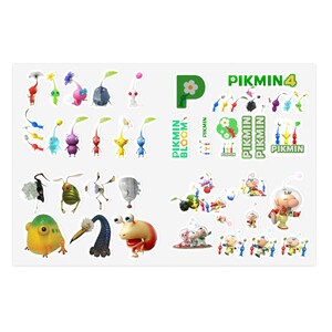 Pikmin 4 Sticker Sheet - Etsy