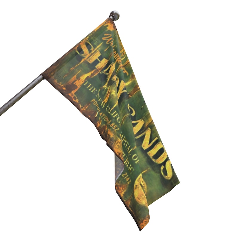 Fallout Shady Sands Flag - Etsy