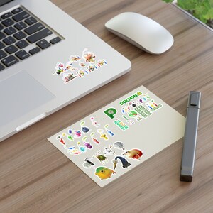 Pikmin 4 Sticker Sheet - Etsy