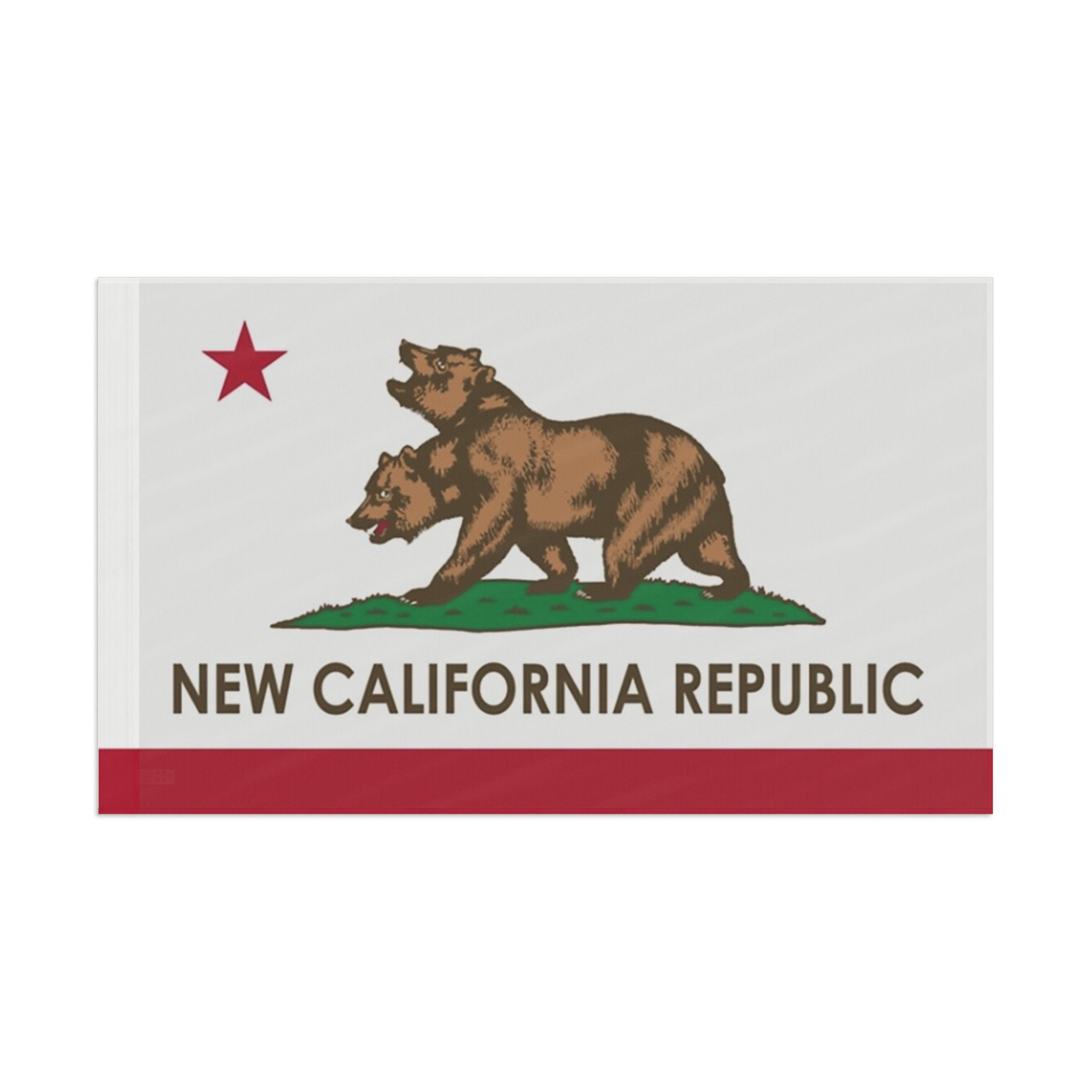 Fallout Ncr Logo Banner Of The Bear Classic NCR Flag At Fallout New