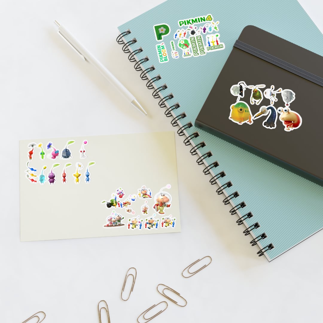 Pikmin 4 Sticker Sheet - Etsy