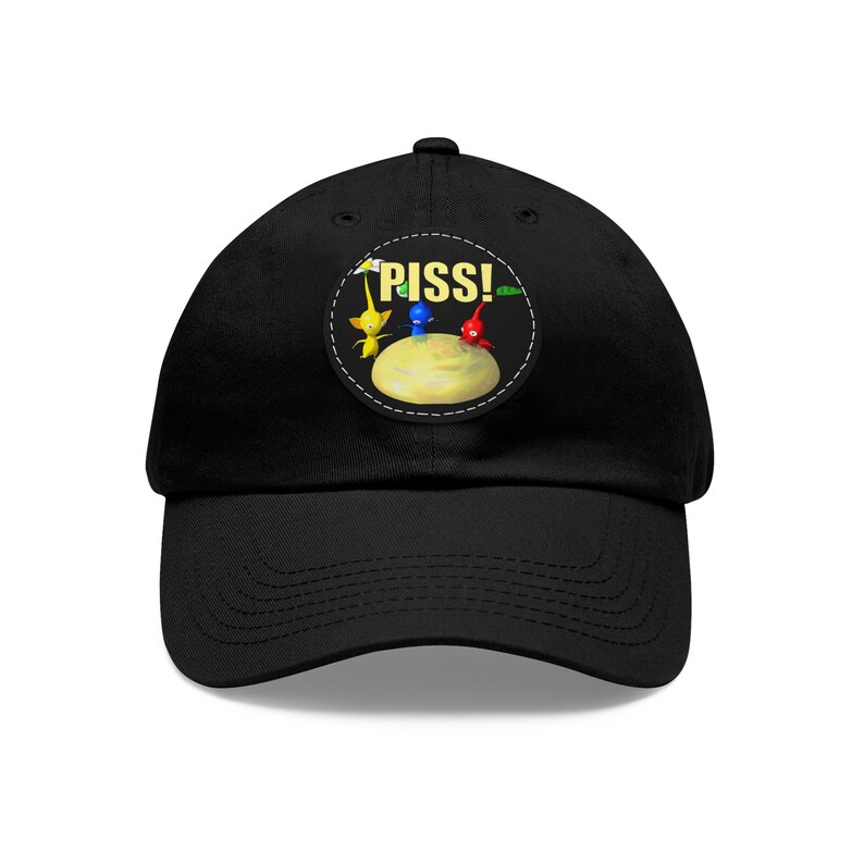 Pikmin Piss Cap leather Patch - Etsy
