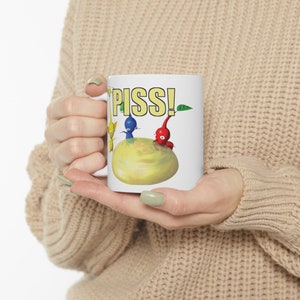 Pikmin PISS Mug - Etsy