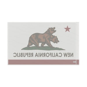 Fallout New California Republic Flag (NCR) - Etsy