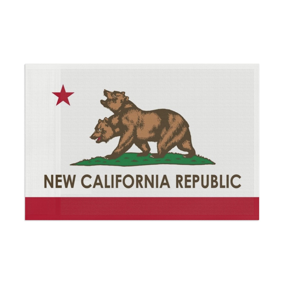 Fallout New California Republic Flag (NCR) - Etsy