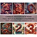 CHINESE DRAGON New Year Alphabet & Numbers Clipart PNG Set ...
