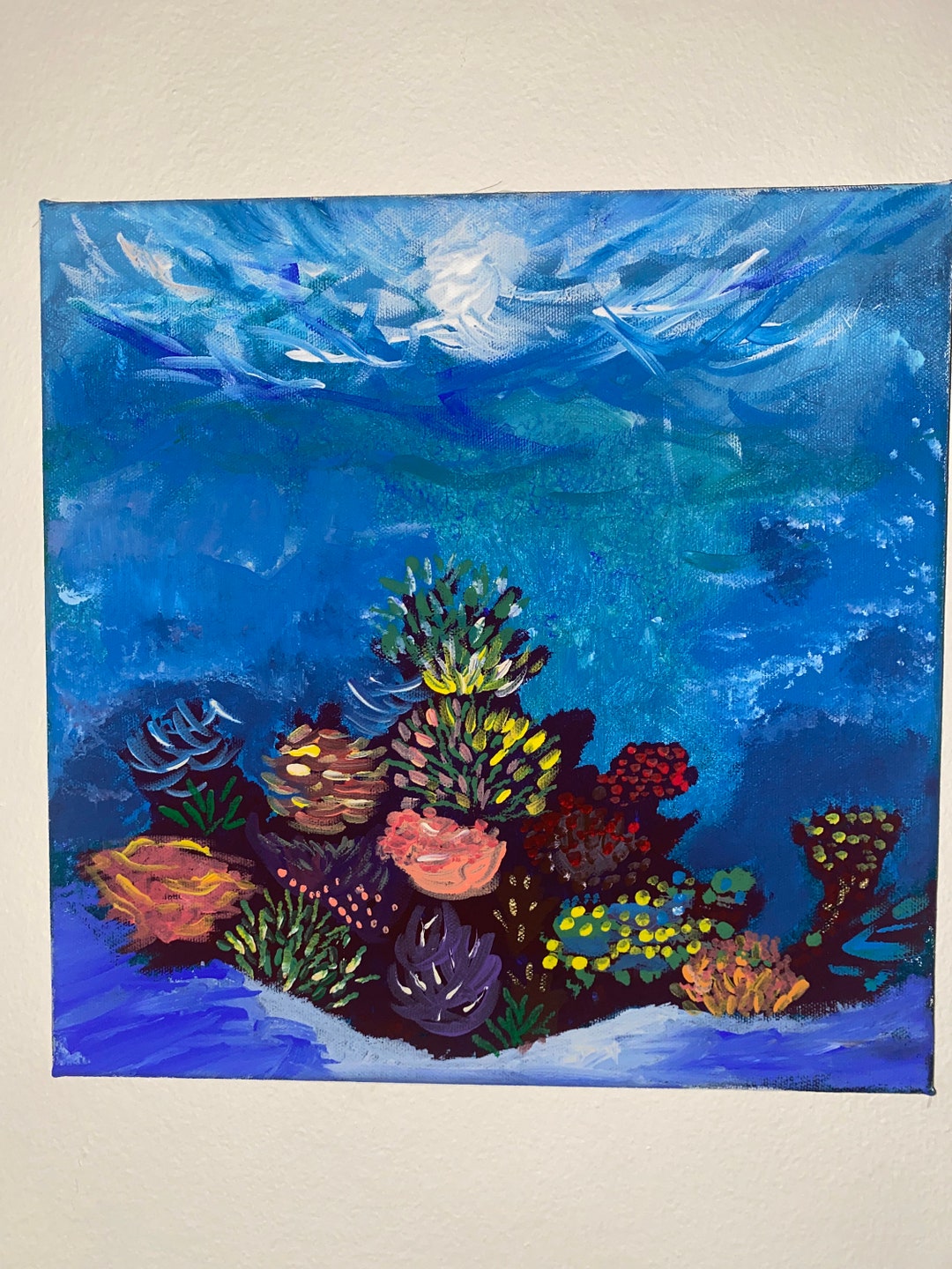 Coral Reefs Moonlight - Etsy