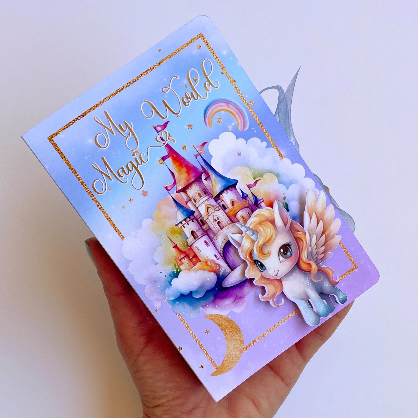 Coloring Box Any Theme, Personalized Party Favors, Unicorn Custom Favor ...