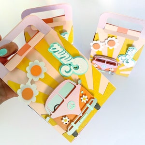 Groovy Party Favor Box: Custom Hippie Coloring Activity - Etsy