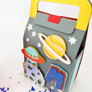 Space Party Favor Box: Astronaut Birthday Candy Bags - Etsy