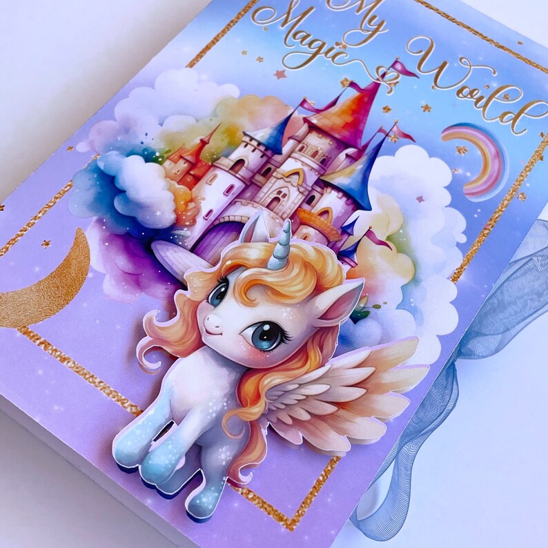 Coloring Box Any Theme, Personalized Party Favors, Unicorn Custom Favor ...