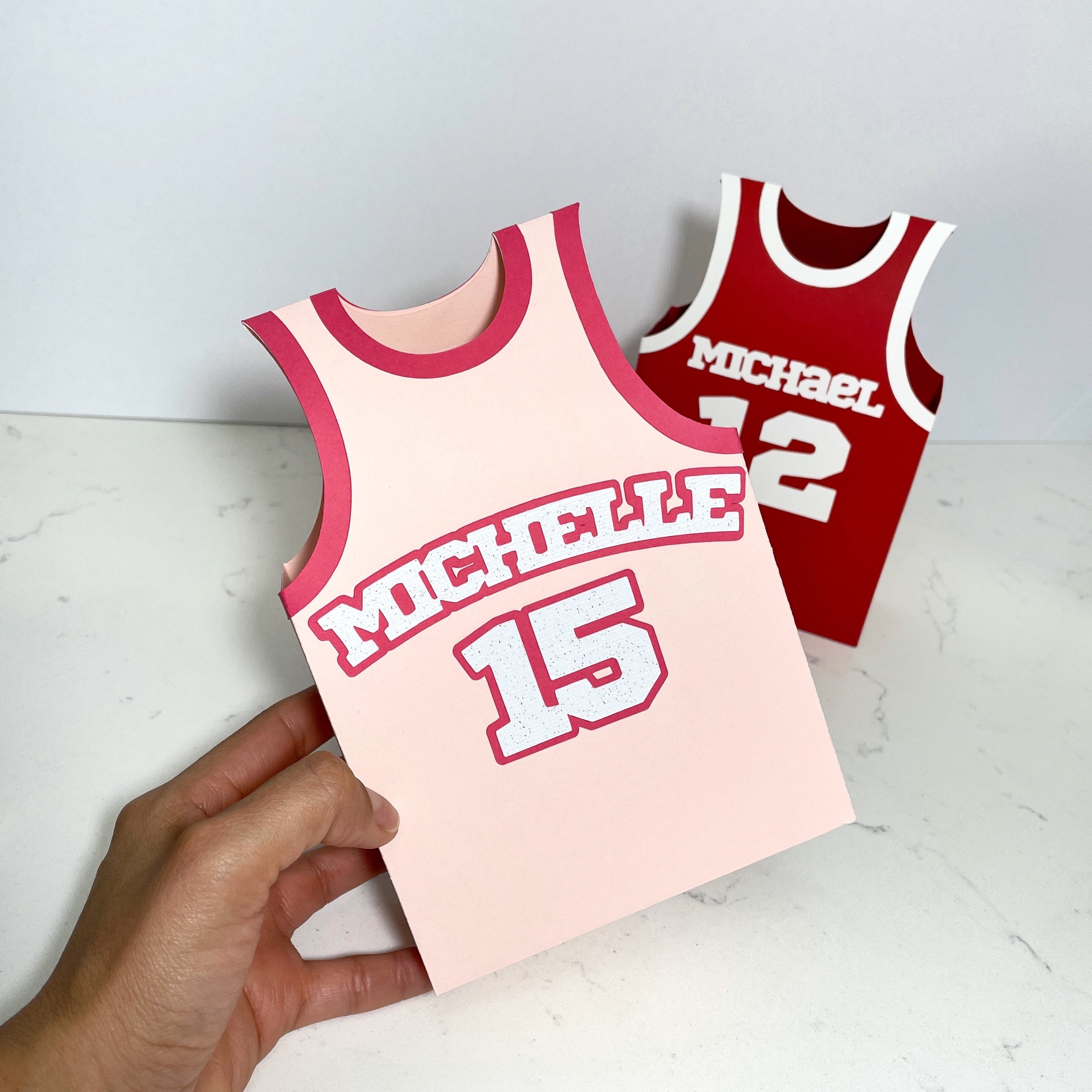 Basketball Jersey Personalized Boxes, Sports Party Gift Box, Custom ...