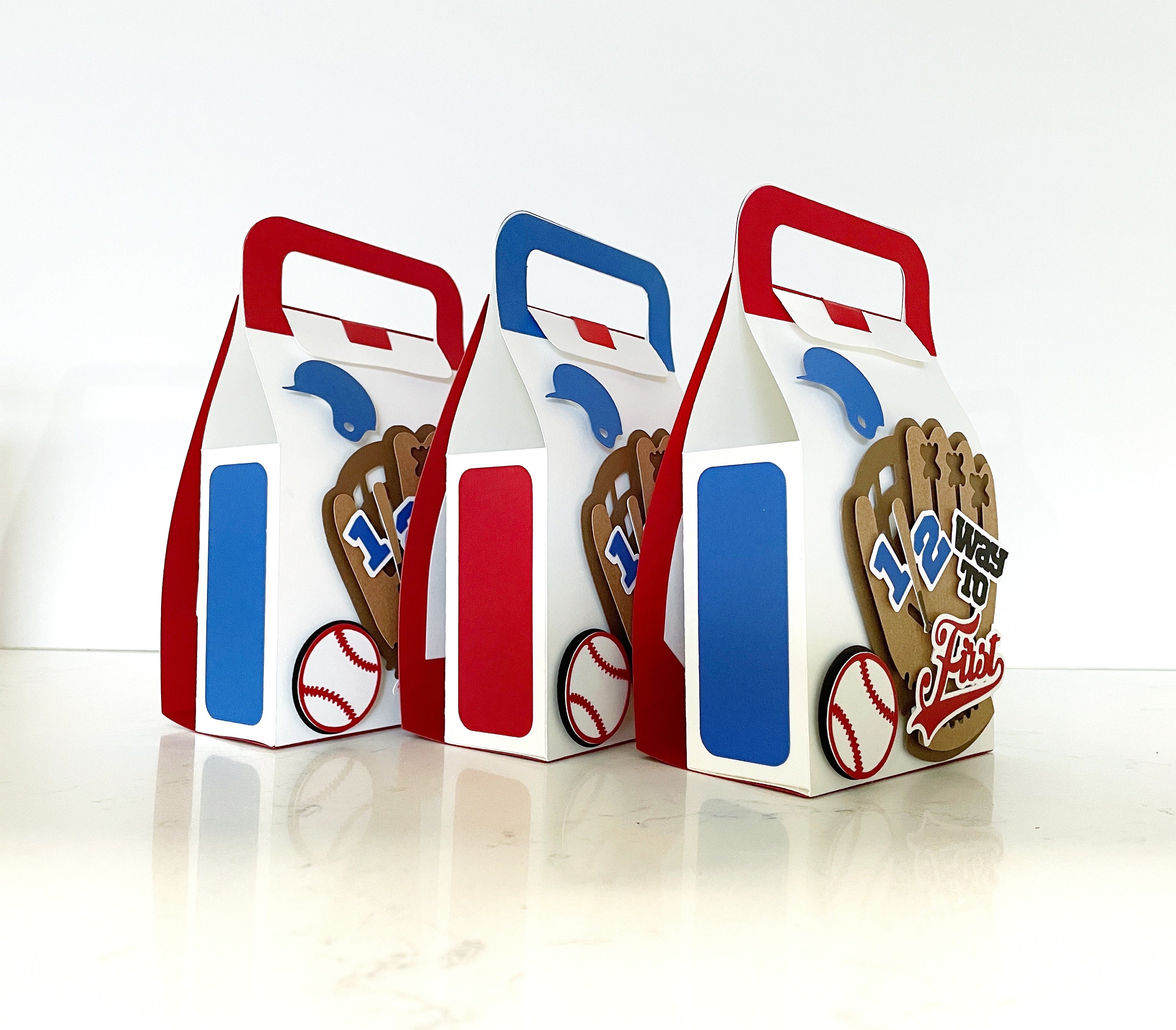 Baseball Party Favors Personalized, Sport Custom Crayon Box, Gift Box ...