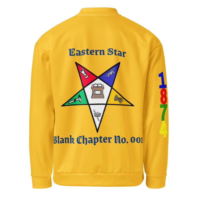 OES Jacket, 1850 or 1874 Yellow Personalized - Choose Star - Etsy