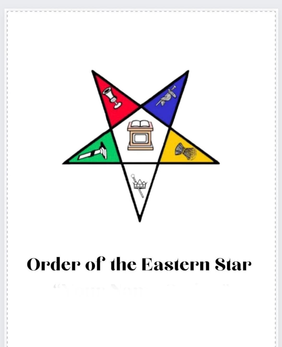 OES Eastern Star Hardcover Journal - Etsy