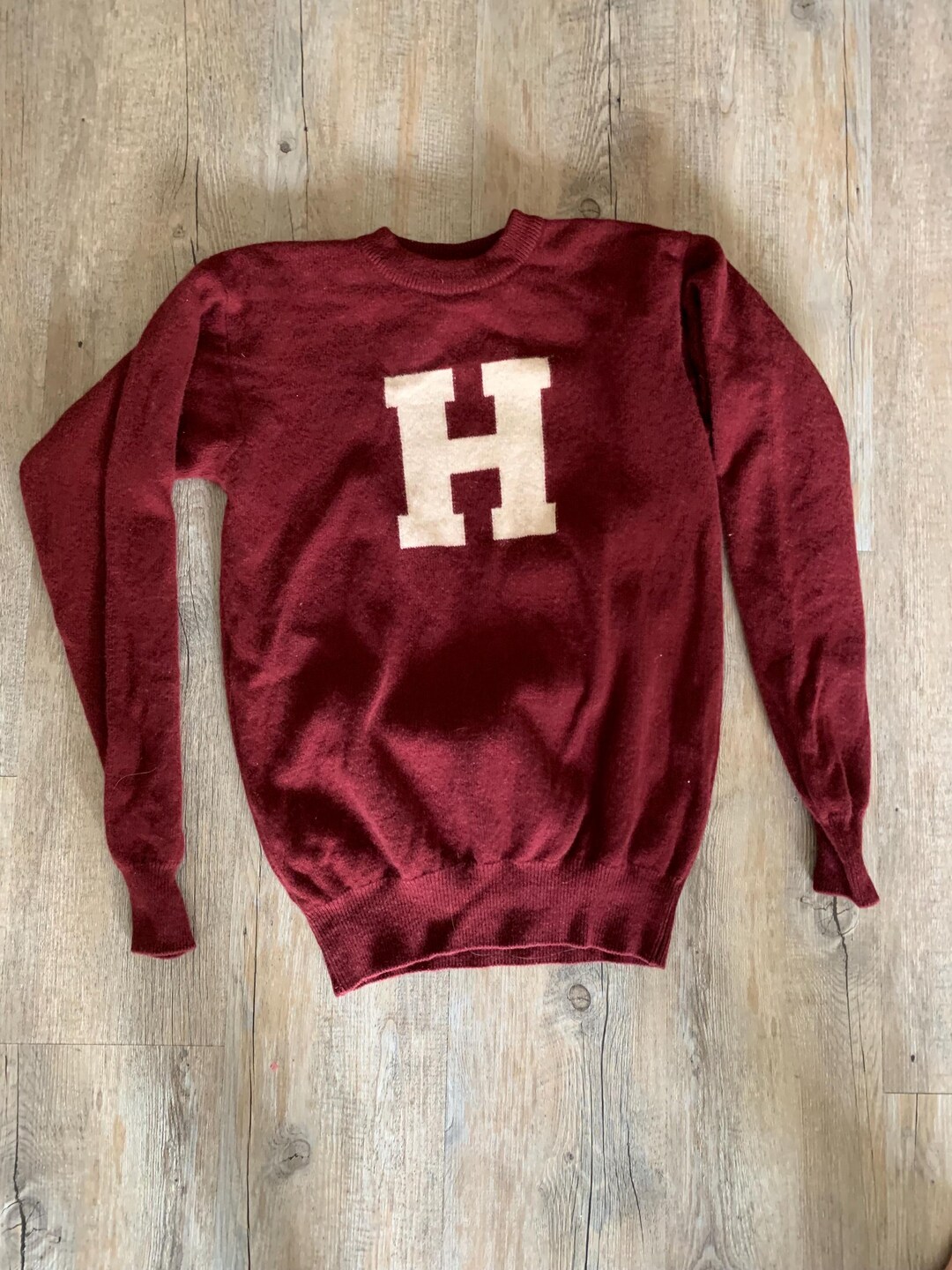 Vintage Harvard Wool Logo Letterman Sweater Preppy Back to School Fall ...