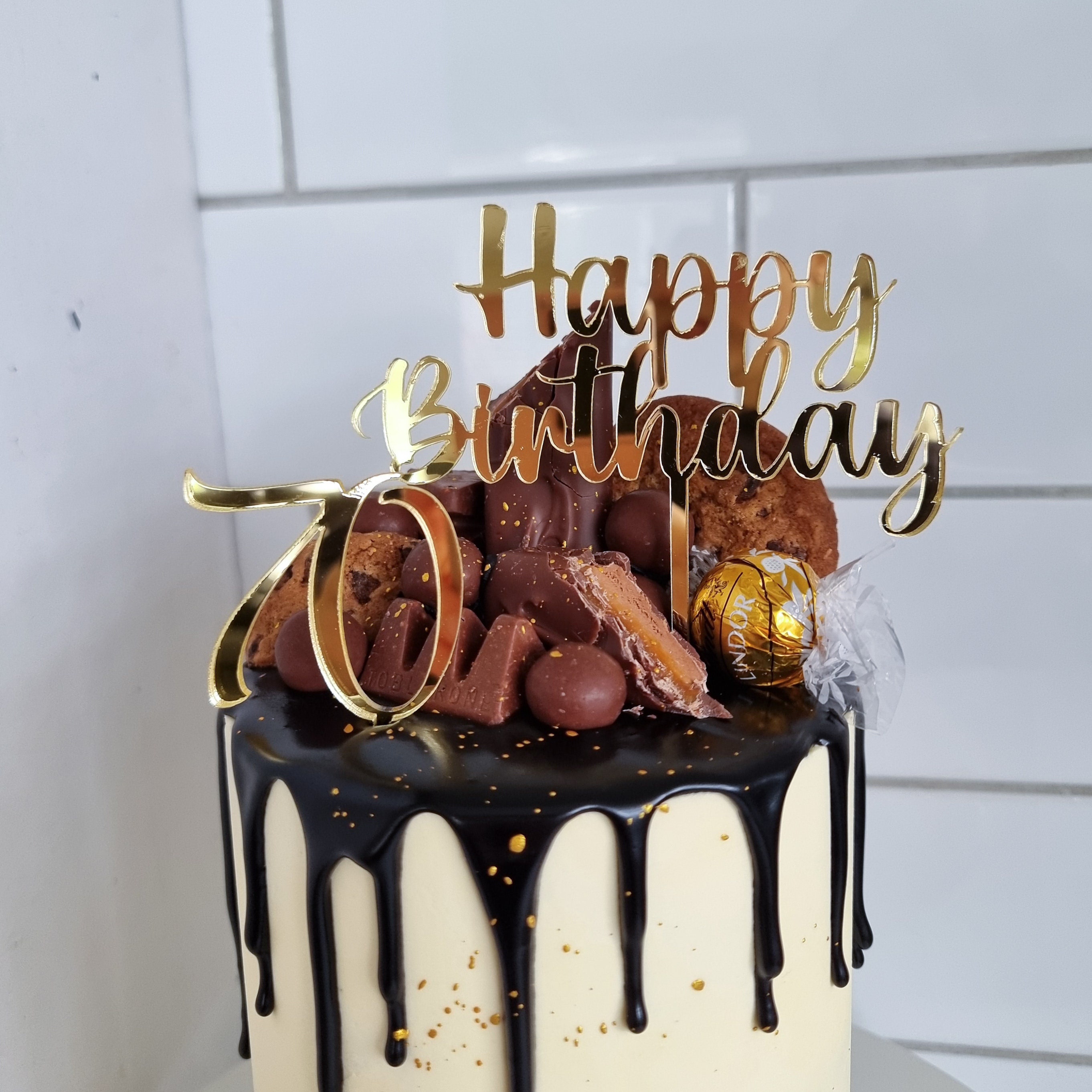 Mini Number Cake Toppers Birthday Custom Small - Etsy Australia