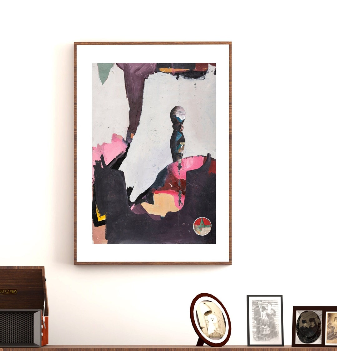 Stunning Piece of Art . Collage on Paper - Etsy