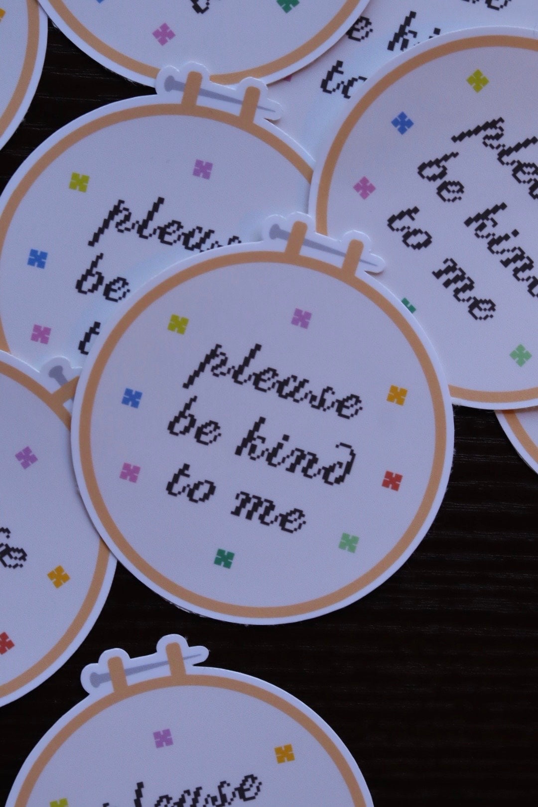 Please Be Kind to Me - Sticker - Waterproof, Weatherproof - Etsy