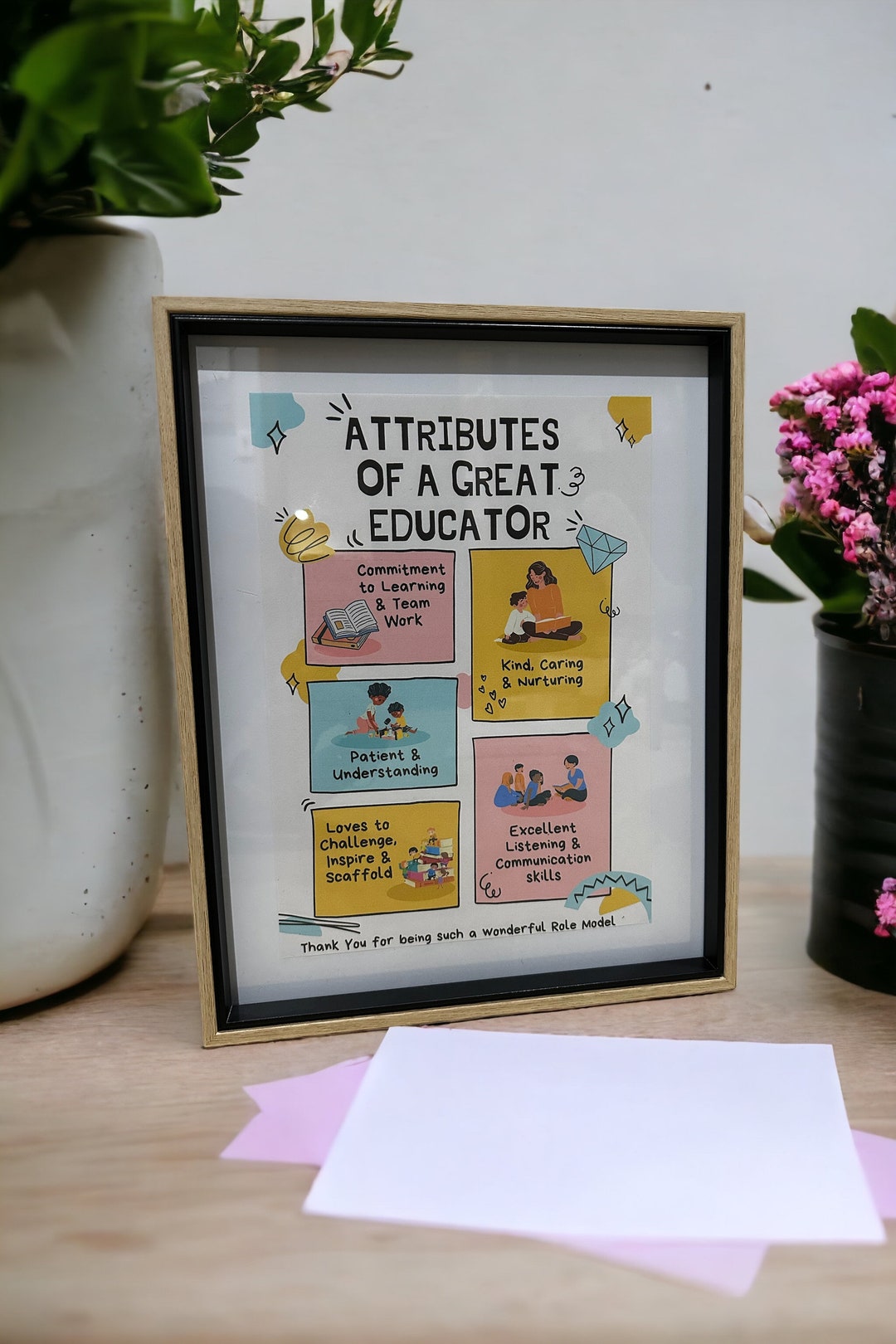 Educator Appreciation Poster- Educator Gift Idea- A4 Digital Download ...