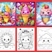 Best Seller 200 Cute Kawaii Summer Coloring Pages for Kids & Adults ...