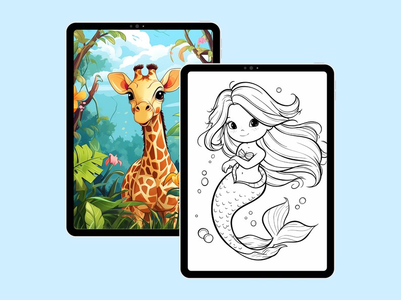 Jungle Animal Coloring Pages for Kids: 230 Printable Safari Designs ...