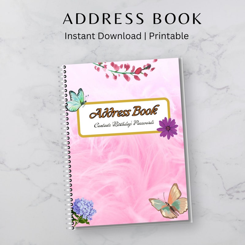 Address Book - Etsy