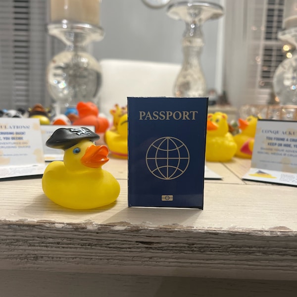 Duck Passport - Etsy